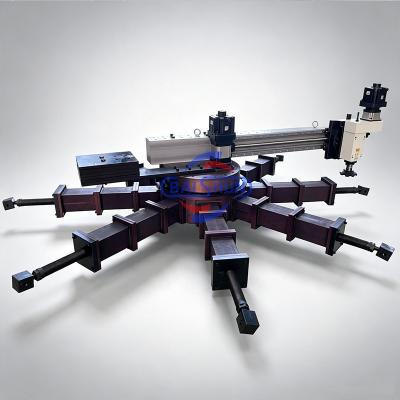 China Large Diameter Portable Flange Lathe Pneumatic Hydraulic Servo Drive Multi-Power Options for sale