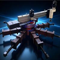 China Factory Direct Portable Flange Lathe Custom Diameter Support OEM On-Site Service for sale