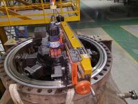 China Factory Direct Portable Flange Lathe Custom Diameter Support OEM On-Site Service for sale