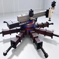 China Portable Flange Milling Machine On-Site Machining Flange Resurfacing For Shipbuilding And Offshore for sale