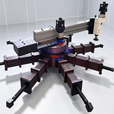 China Portable Flange Milling Machine On-Site Machining Flange Resurfacing For Shipbuilding And Offshore for sale