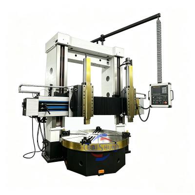 China Strong Square Ram Cutting Tool Post CNC Vertical Lathe For Cylinder Turning for sale