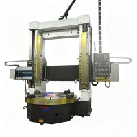 China CNC Dual Column Machine Tool Cylinder Turning Vertical Lathe With Cover for sale