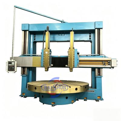 China Precision Large Diameter CNC Carousel Lathe Vertical Lathe Machine With 4500mm Worktable for sale