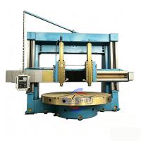 China 2 Axis High Precison Heavy Duty Vertical Type CNC Lathe Machine For Car Rim Wheel Turning for sale