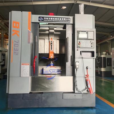 China CNC Slotting Machine with Optional 4th Rotary Axis and 11kW Main Motor Power for 320mm Max Ram Length Slotting for sale