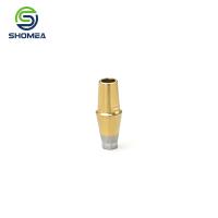 China SHOMEA Customized Dental Straight Restoration Abutment for sale