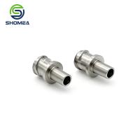 China SHOMEA Stainless Steel Precision Flanged Multi-Step Bushing with Helical Guide Groove for sale