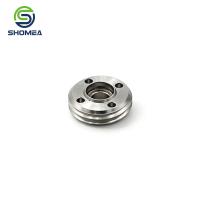 China SHOMEA Stainless Steel Precision Flanged Multi-Step Bushing with Dual-Ring Guide Grooves for sale