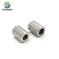 China SHOMEA Stainless Steel CNC Swiss-type Machined Knurled Bored Fastener for sale