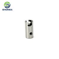 China SHOMEA CNC Swiss-type Lathe Machined Stainless Steel Slotted Bushing with Threaded Hole for sale