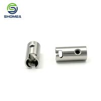 China SHOMEA CNC Swiss-type Lathe Machined Stainless Steel Slotted Bushing with Threaded Hole for sale