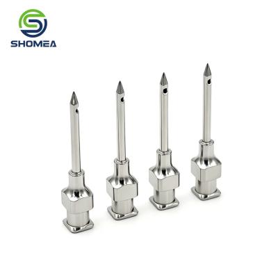 China SHOMEA Medical Stainless Steel Pen - Tip Side - Hole Needle with Luer Lock for sale