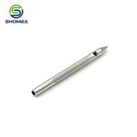 China SHOMEA Medical Grade Stainless Steel Sandblasted Pen-Tip Needle with Side-Hole for sale