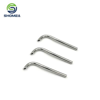 China SHOMEA Medical Grade Stainless Steel Suture Curved Hook Needle for sale