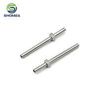 China SHOMEA Medical Grade Stainless Steel Straight Tube with Welded Square Flange for sale