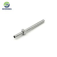 China SHOMEA Medical Grade Stainless Steel Straight Tube with Welded Square Flange for sale
