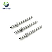 China SHOMEA Medical Grade Stainless Steel Straight Tube with Welded Square Flange for sale