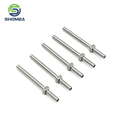China SHOMEA Medical Grade Stainless Steel Straight Tube with Welded Square Flange for sale