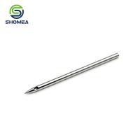 China SHOMEA Medical Grade Stainless Steel Side-Hole Pen-Tip Needle with 3 Equal Cutting Edges for sale