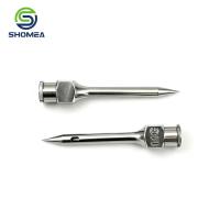 China SHOMEA Medical Grade 11G Pen-Tip Side-Hole Needle with Luer Lock (High-Flow Irrigation/Drainage Needle) for sale