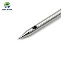 China SHOMEA Medical Grade 11G Pen-Tip Side-Hole Needle with Luer Lock (High-Flow Irrigation/Drainage Needle) for sale