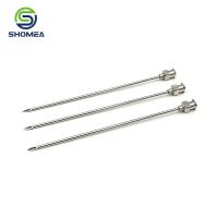 China SHOMEA Veterinary Long-Aspect Ratio Injection Needle with Luer Lock & Side Hole for sale