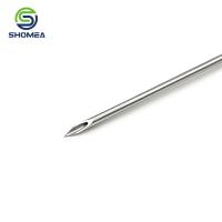 China SHOMEA Veterinary Long-Aspect Ratio Injection Needle with Luer Lock & Side Hole for sale