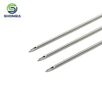 China SHOMEA Medical Grade Lancet Puncture Needle with Knurled Radiopaque Band for sale