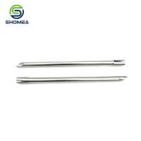 China SHOMEA Medical Grade Stainless Steel Tear Sheath Needle with Side Port & Cutting Edge for sale