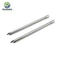 China SHOMEA Medical Grade Stainless Steel Tear Sheath Needle with Side Port & Cutting Edge for sale