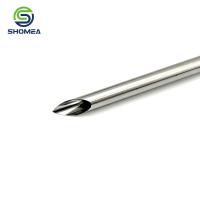 China SHOMEA Medical Grade Stainless Steel Tear Sheath Needle with Side Port & Cutting Edge for sale