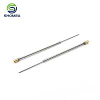 China SHOMEA Medical Grade Nitinol Replacement Core with Stainless Steel Spring Sheath & Gold-Plated Luer Lock Base for sale
