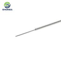 China SHOMEA Medical Grade Nitinol Replacement Core with Stainless Steel Spring Sheath & Gold-Plated Luer Lock Base for sale