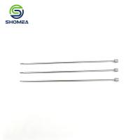 China SHOMEA Medical Grade Stainless Steel Beveled Point Needle with Ring Base for sale
