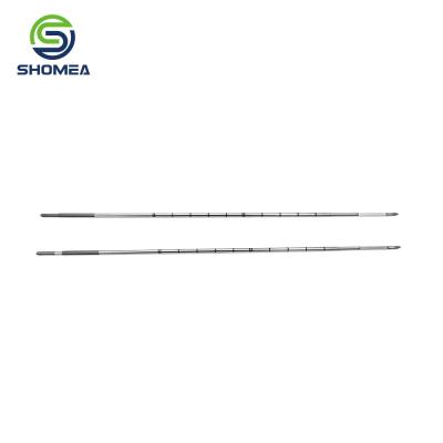 China SHOMEA Medical Grade Stainless Steel 14G Biopsy Needle with Sandblasted Tail for sale