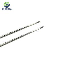 China SHOMEA Medical Grade Stainless Steel 14G Biopsy Needle with Sandblasted Tail for sale