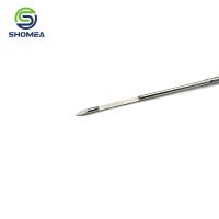 China SHOMEA Medical Grade Stainless Steel 14G Biopsy Needle with Sandblasted Tail for sale