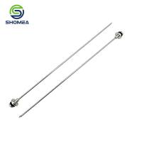 China SHOMEA Customized Stainless Steel Triple Bevel Angled Tip Needle for Food Machine for sale