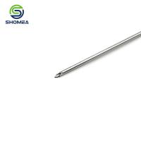 China SHOMEA Customized Stainless Steel Triple Bevel Angled Tip Needle for Food Machine for sale