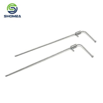 China SHOMEA Medical-Grade Stainless Steel L-Shaped Adjustable Tubing for Syringe for sale