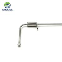 China SHOMEA Medical-Grade Stainless Steel L-Shaped Adjustable Tubing for Syringe for sale