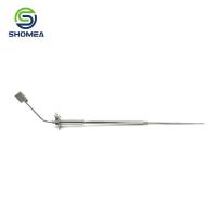 China SHOMEA Medical-Grade Stainless Steel Adjustable Side-Sampling Probe with High Polishing for sale