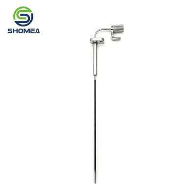 China SHOMEA Medical-Grade Stainless Steel 90° Bent Lateral Sampling Probe with High Polishing for sale