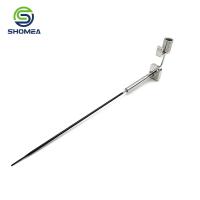 China SHOMEA Medical-Grade Stainless Steel 90° Bent Lateral Sampling Probe with High Polishing for sale