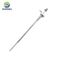 China SHOMEA Medical Grade Stainless Steel IVD Side-Port Precision Sampling Needle with Customizable Mounting Flange for sale