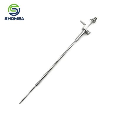 China SHOMEA Medical Grade Stainless Steel IVD Side-Port Precision Sampling Needle with Customizable Mounting Flange for sale