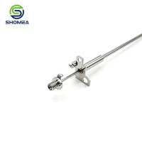 China SHOMEA Medical Grade Stainless Steel IVD Side-Port Precision Sampling Needle with Customizable Mounting Flange for sale