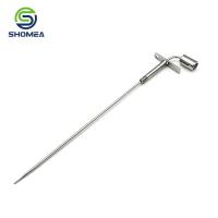 China SHOMEA Medical Grade Stainless Steel IVD Side - Port Sampling Needle with T - Handle for sale