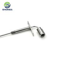 China SHOMEA Medical Grade Stainless Steel IVD Side - Port Sampling Needle with T - Handle for sale